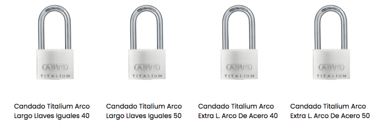 Tipos de candados - Protección y seguridad - Servei Estació