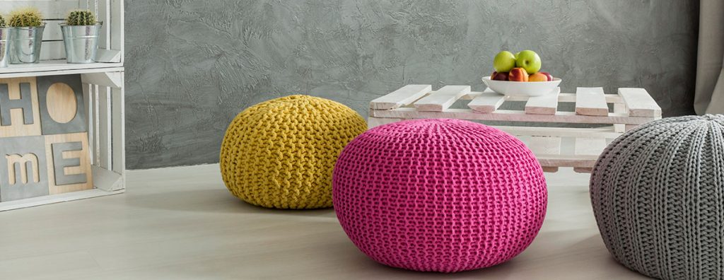 ¿Cómo hacer un puff DIY con material reciclado? - Servei Estació