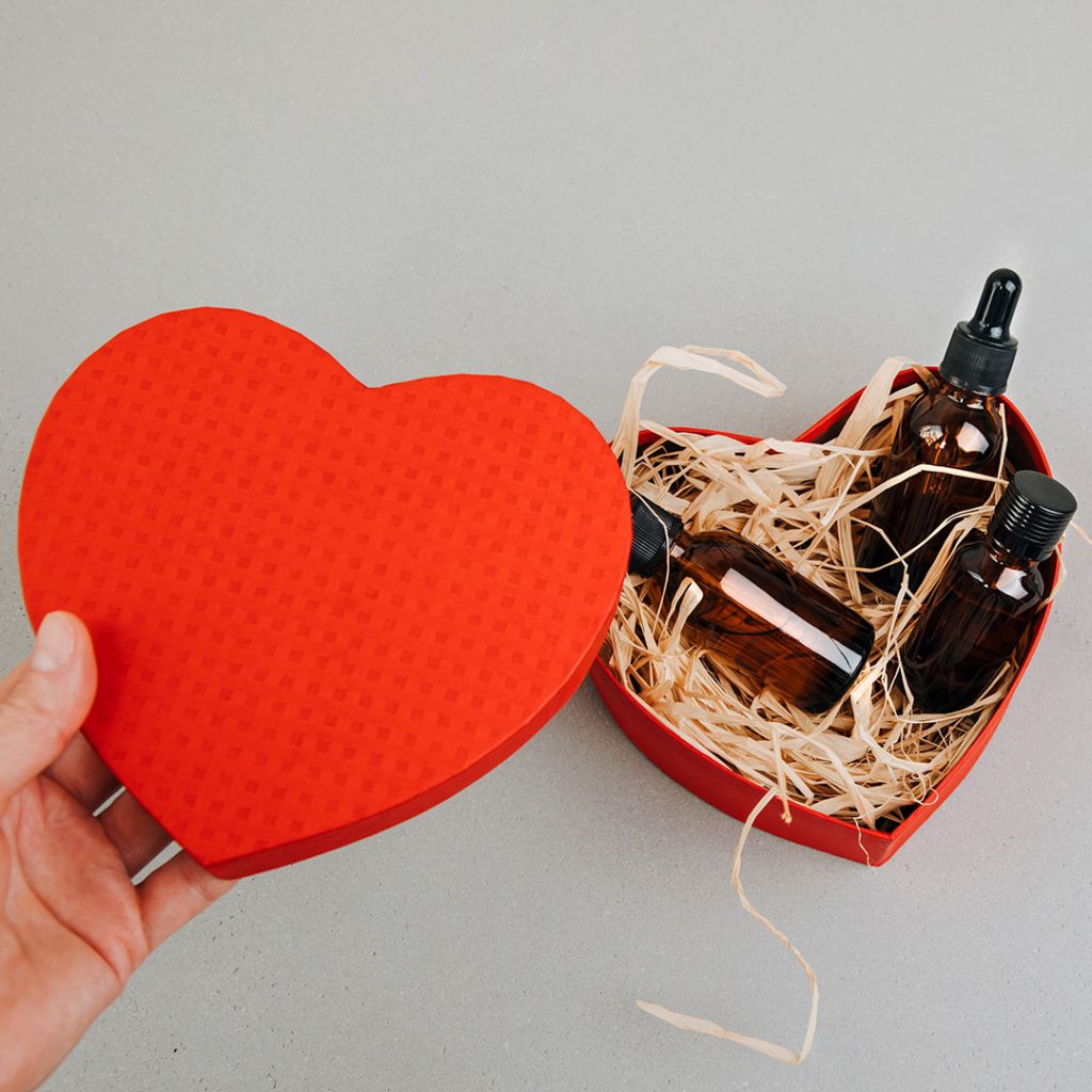 Cajas personalizadas para San Valentín - Servei Estació