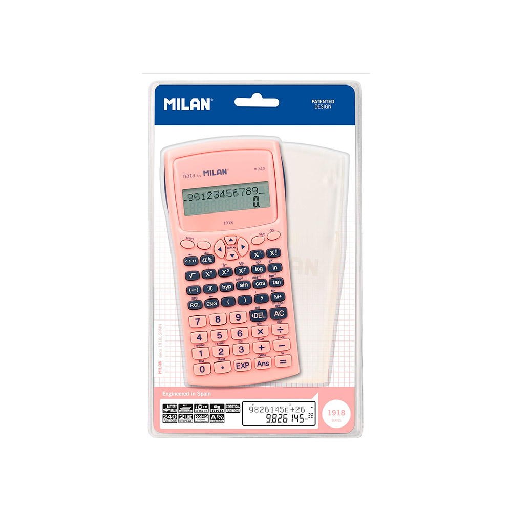 Calculadora Científica 240 Func.1918 Rosa