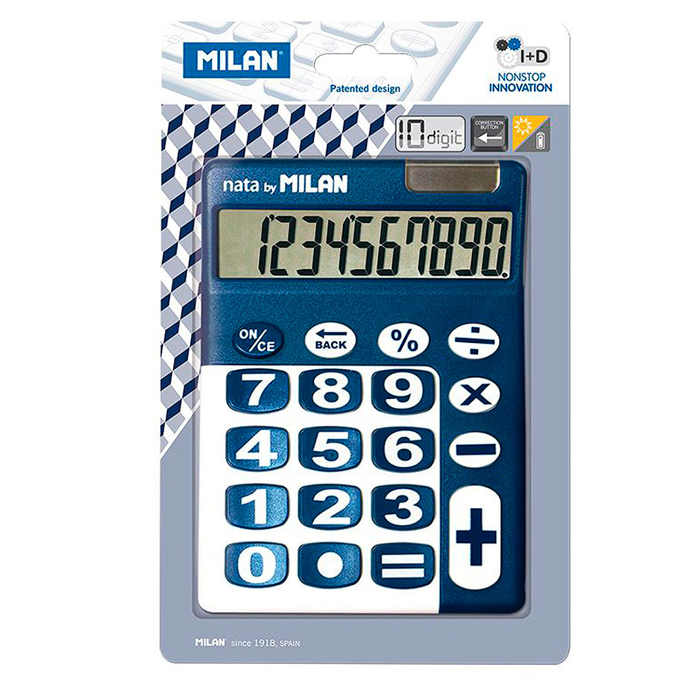 Calculadora Metal Azul 10 Dígitos | Comprar en SERVEI ESTACIÓ
