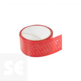 Precinto de Seguridad Rojo 48 mm x 25 m| SERVEI ESTACIÓ