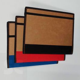 Tapa Cartón Kraft+Bloc Encolado Negro A5 21x15