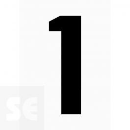 Numero 2 150mm. Negro | Comprar en SERVEI ESTACIÓ