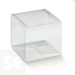 Caja Transparente PVC 50x50x50 mm