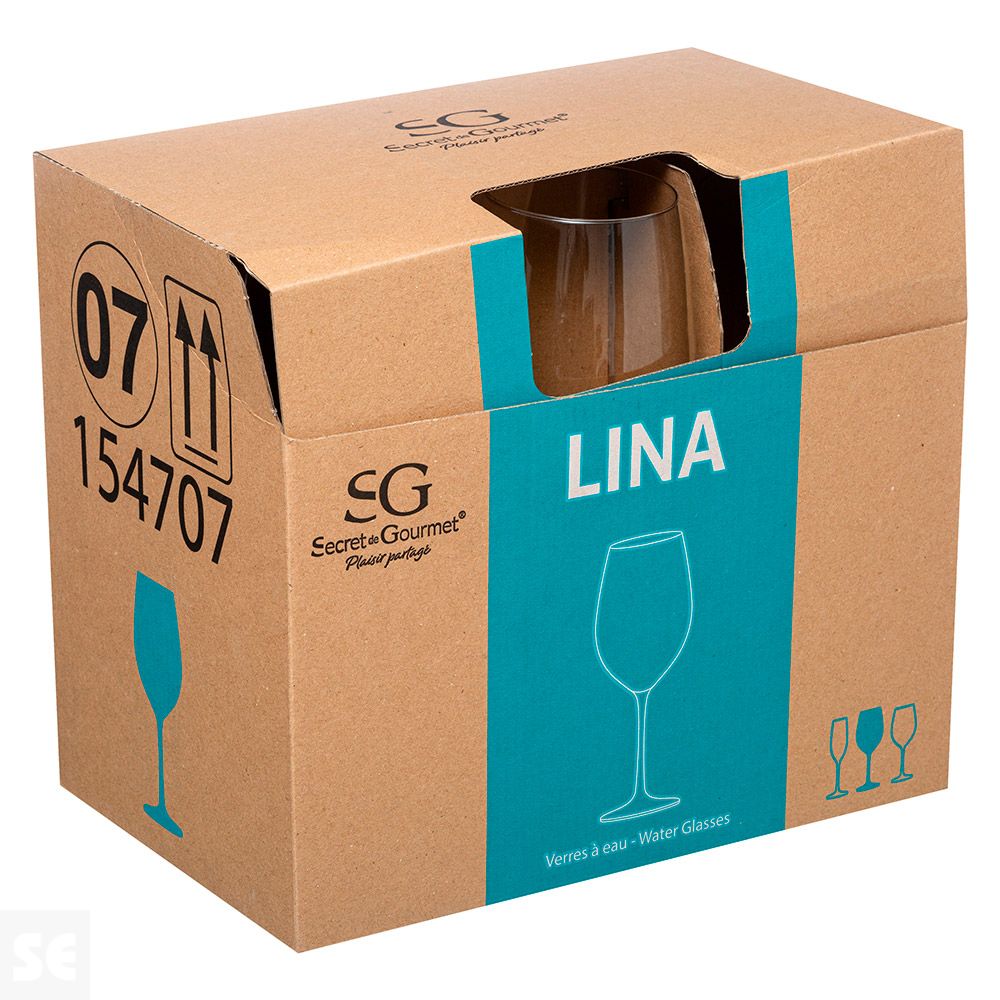 Copa de Agua Lina 54cl (caja 6u)