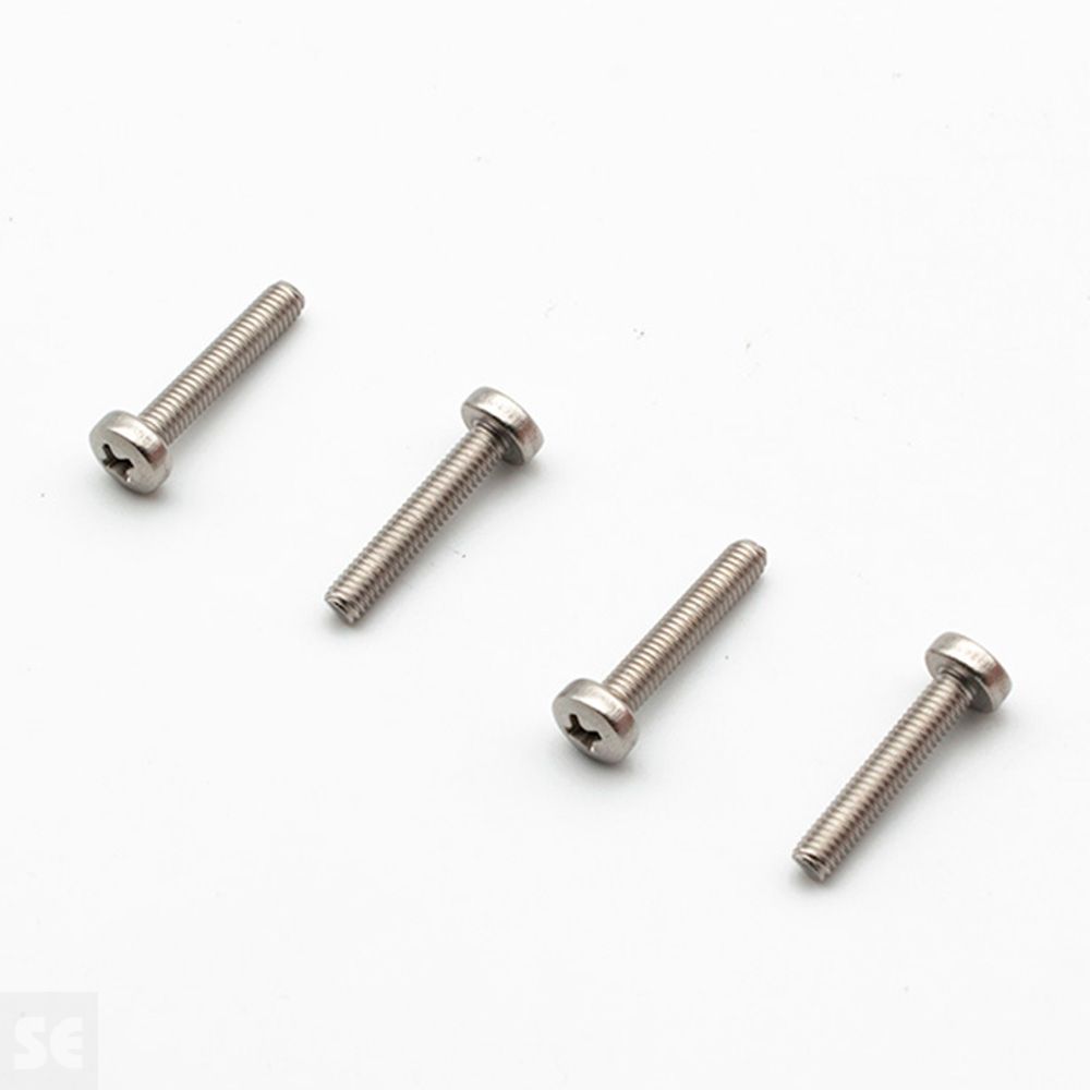 Tornillo Métrico Alomado cilindro ranurado Inoxidable 304 Din 7985 ...