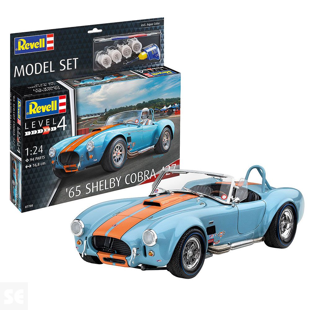 Revell Model Set Coche 65 Shelby Cobra 427 1:24