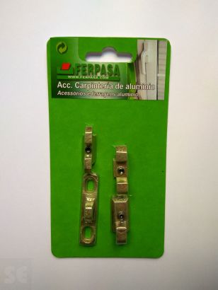 Cerradura de embutir puertas de madera con bulones de cierre 50/85mm ...