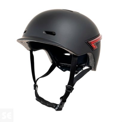 Casco Led Frontal y Trasero Negro Talla M Youin | Comprar en SERVEI ESTACIÓ